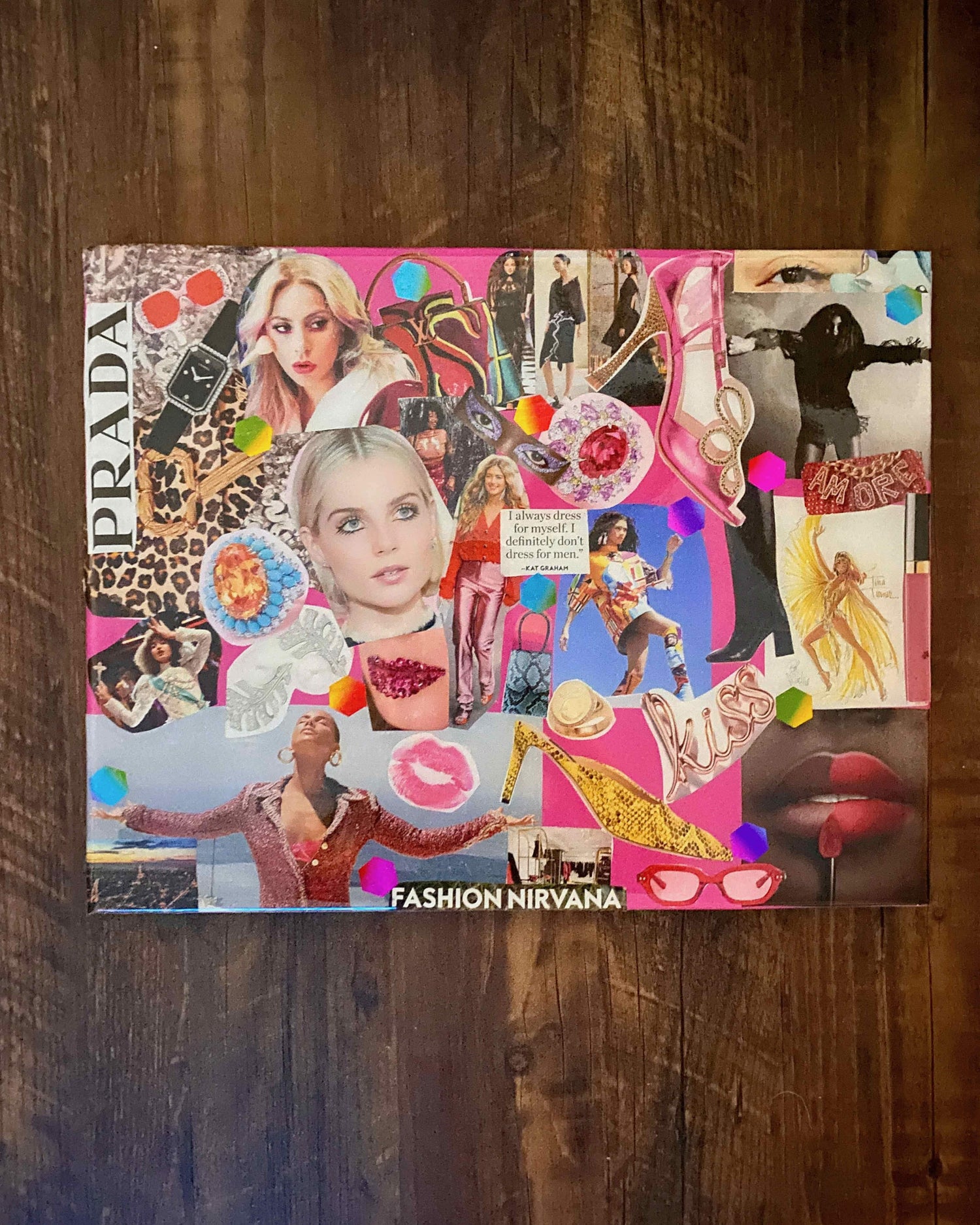 High Fashion Collage Backgrounds